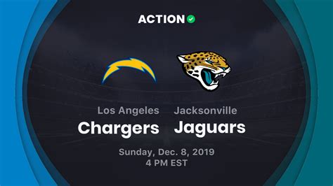 Chargers Vs Jaguars Betting Odds Predictions And Picks December 8 2019