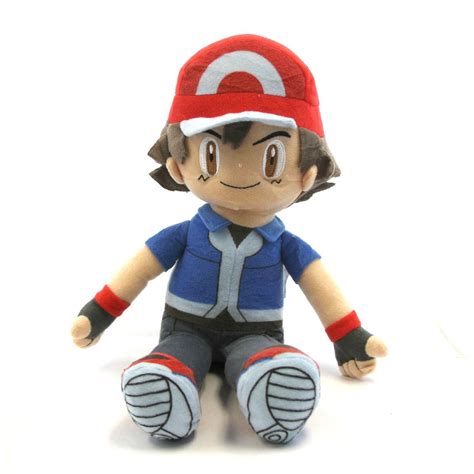 Pokemon Ash Ketchum 10 Plush New Pocket Monsters Satoshi Stuffed