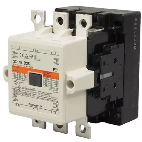 Buy Fuji Electric Standard Electromagnetic Contactor Without Case Cover Sc N6 Coil 200v 2a2b