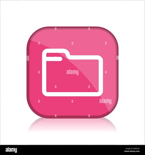 Web Button Folder Stock Photo Alamy