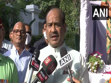 Mps Have Unhindered Rights To Express Views In Parliament Ls Speaker Birla