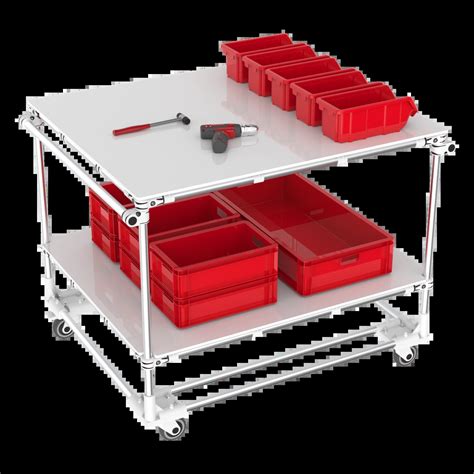 Mobile Table 128 X 100 Cm