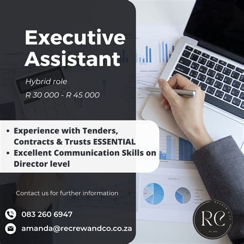 Recrew And Co On Linkedin We Are Hiring Executive Assistant Wanted To