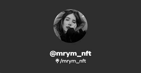 Mrym Nft Twitter Instagram Linktree
