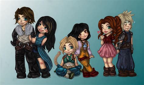 Final Fantasy Chibi 1 Colored By Majdarts On Deviantart