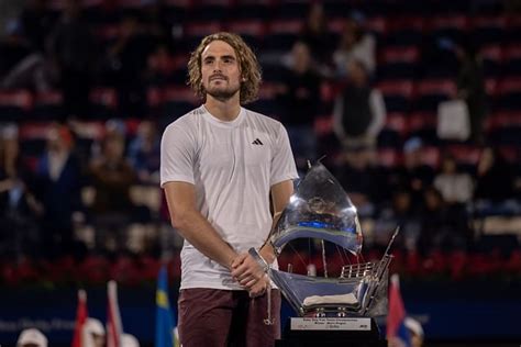 Novak Djokovic Makes Fun Of Stefanos Tsitsipas Dubai Tennis