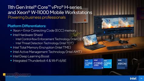 Intel Announces Th Gen Core Tiger Lake H Mobile Processors TechPowerUp