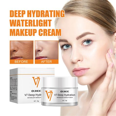Ouhoe Moisturizing And Brightening Bare Face Cream Hydrating Facial