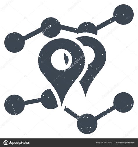 Geo Markers Trends Grainy Texture Icon Stock Vector By ©ahasoft 131118040