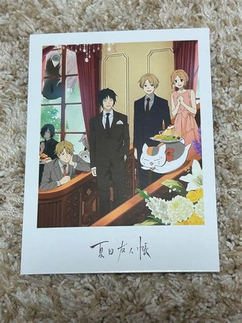 Jp 夏目友人帳 ブロマイド イラストカード ニャンコ先生 夏目貴志 田沼 01 Hx おもちゃ