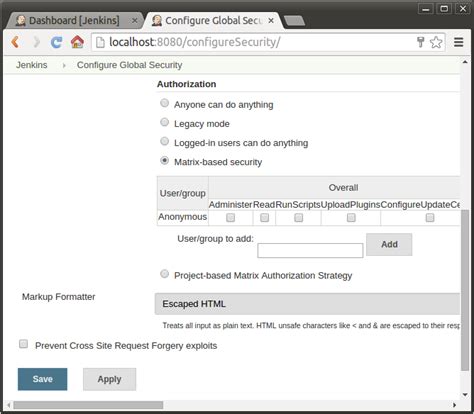 Jenkins Configuration Maven 2021
