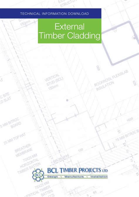Pdf Bcl External Timber Cladding Systems · Pdf Fileby Itp Or Similar