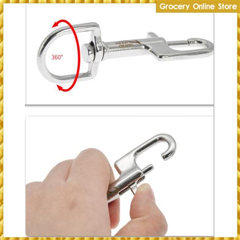 Stainless Steel Swivel Bolt Snap Hook Clip Scuba Diving Wishshopelxl