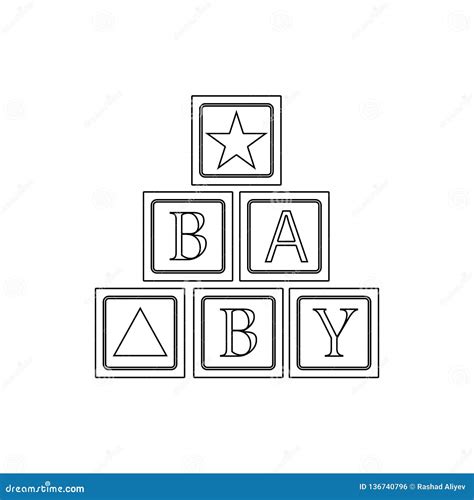 Alphabetic Cubes Icon Element Of Cyber Security For Mobile Concept And