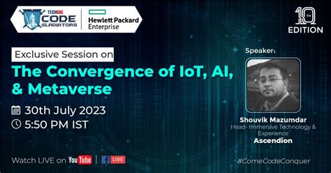 Techgig Codegladiators Comecodeconquer Grandfinale Iot Artificialintelligence Metaverse