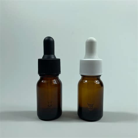 Wholesale 10ml Glass Dropper Bottle Amber Essential Oil Bottle With