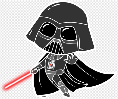 Cute Darth Vader Cartoon