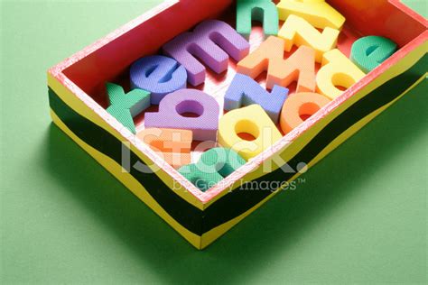 Alphabets In Box Stock Photo Royalty Free FreeImages
