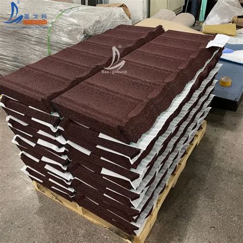 50 Years Warranty Customized Color Building Material Bond Stone Coated