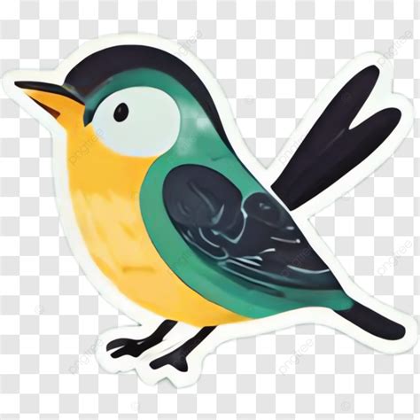 쾌활한 만화 새 배지 조류 만화 새 스티커 새 Png 일러스트 및 이미지 에 대한 무료 다운로드 Pngtree