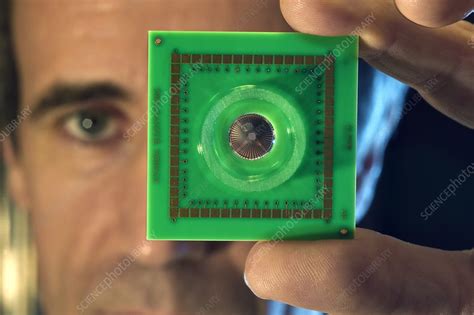 Micro Electrode Array Biochip Stock Image C0116869 Science Photo Library
