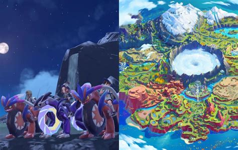 Latest Pokemon Scarlet And Violet Map Leak Reveals Gyms Team Star