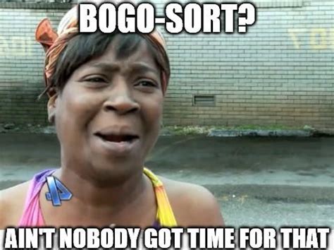 Bogosort R ProgrammerHumor