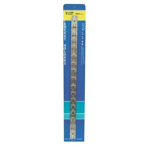 Vim Tools 38 In Socket Holder Rail Vimv421 The Home Depot
