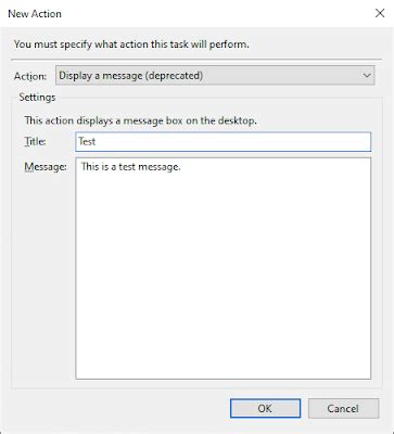 Windows Task Scheduler Error Message The Following Error Was Reported