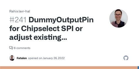 Dummyoutputpin For Chipselect Spi Or Adjust Existing Chipselect Error