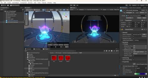Unity VFX Graph：Particle shaping application(SDF) by EricWang - Jinxxy
