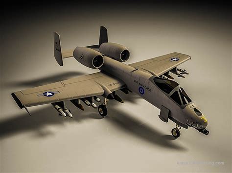 A Thunderbolt Ii Cad D