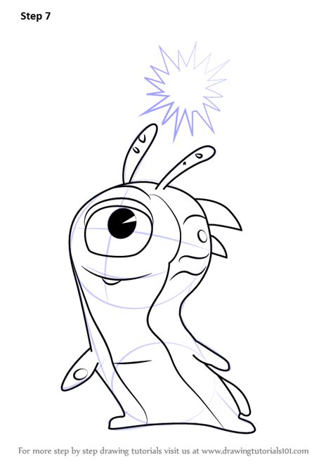 Learn How To Draw Doc From Slugterra Slugterra Step By Step Drawing Tutorials