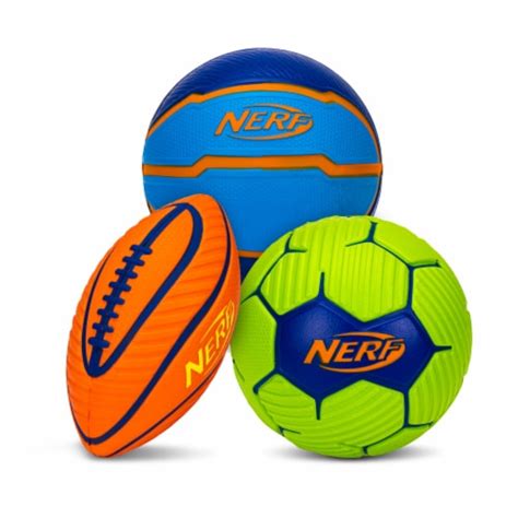 Nerf Mini Foam Ball 3 Pk Smiths Food And Drug