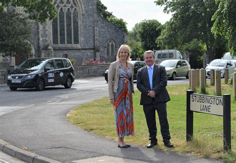 Stubbington Bypass Success Caroline Dinenage Mp
