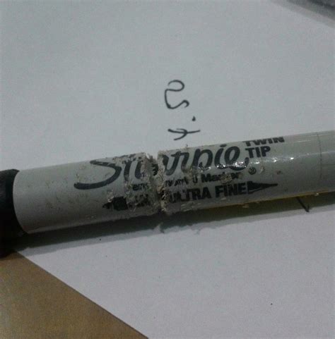 Ponponproduction What The Inside Of A Sharpie Looks Like