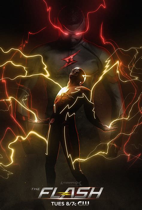 Cw Flash Season 3 Poster By Litgraphix On Deviantart
