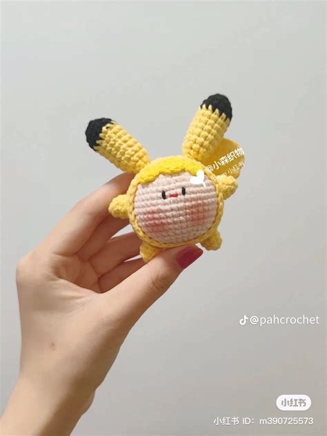 Chart Móc Len Pikachu