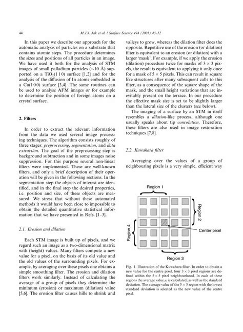pdf automated detection of particles clusters and islands in