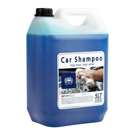5lt Car Shampoo Crazy Plastics