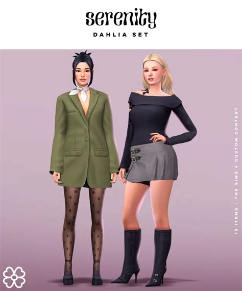 Ranger Set Main Outfit Full Outfits Mysims4mods