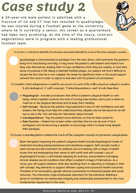 Case Study 2 Case Study 2 Case Study 2 A 2 3 Y E A R O L D M A L E P A T I E N T I S A D