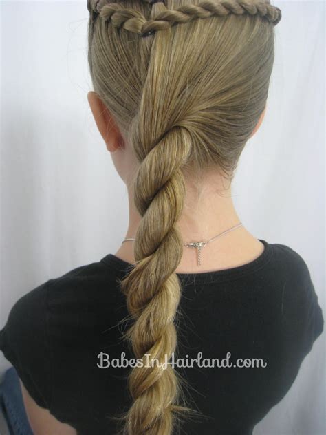 Rope Braid Hairstyle Babes In Hairland