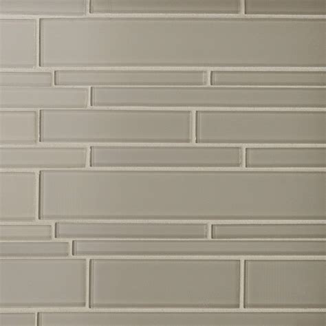 Pure Wool Linear Glass Mosaic Floor And Decor