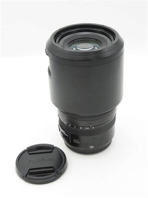 Fujifilm GF120mm F4 Lens Cn 31440 Sn 75A01307 Inc Caps And Hood