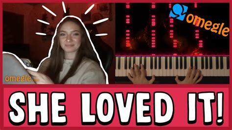 Playing Magical Piano On Omegle Youtube