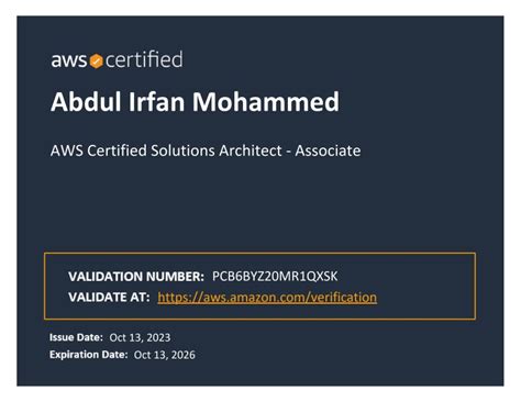 Aws Cloudcomputing Cloudarchitecture Irfan M