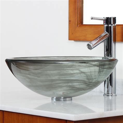 Vessel Sink With 2 Faucets At Andre Mccann Blog