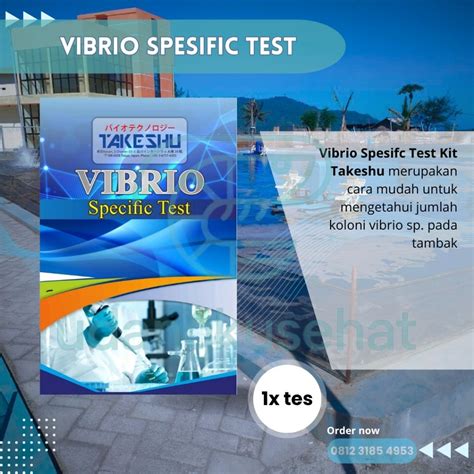 Jual Test Kit Vibrio Rapid Test Vibrio Takeshu Asia Pasific Shopee