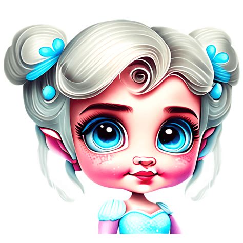 Teen Disney Princess Elsa Hyper Realistic Digital Art · Creative Fabrica
